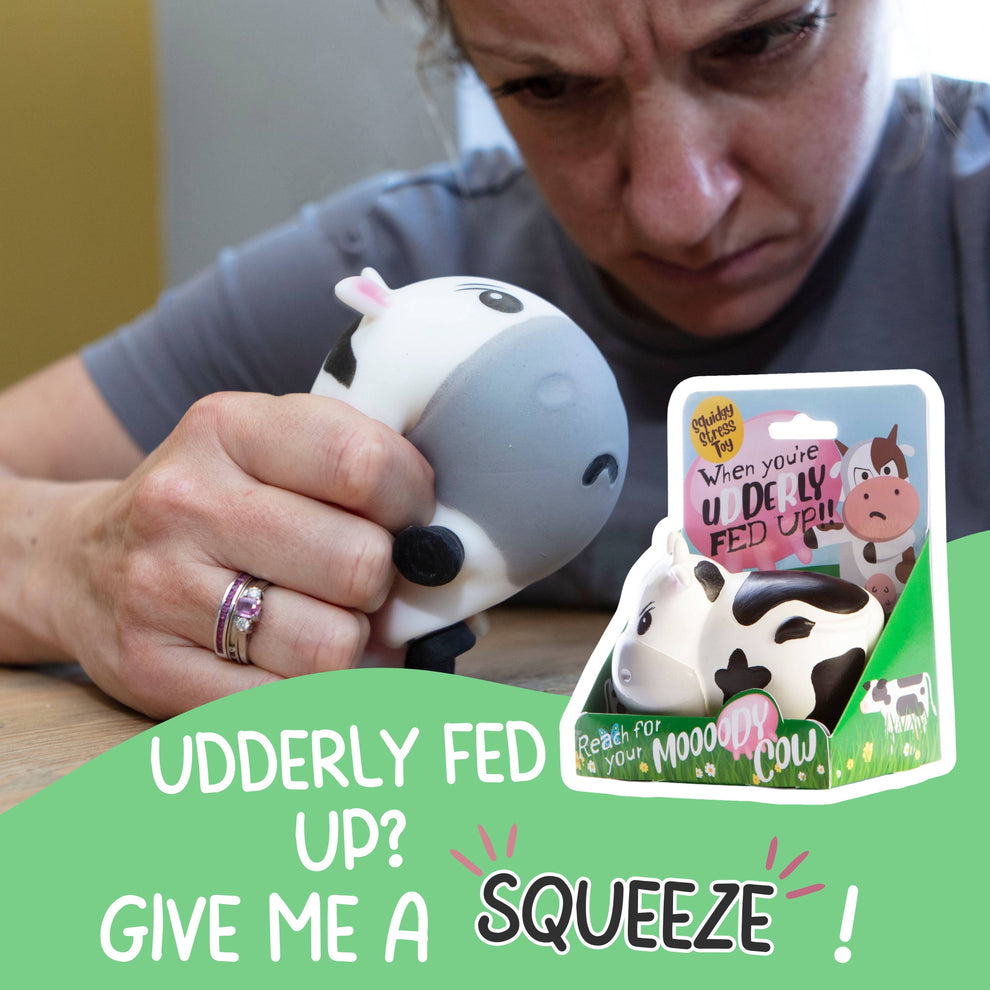 Moody Cow Stress Toy Cow Fidget or Stress Toys – Yorkshire Cat Rescue